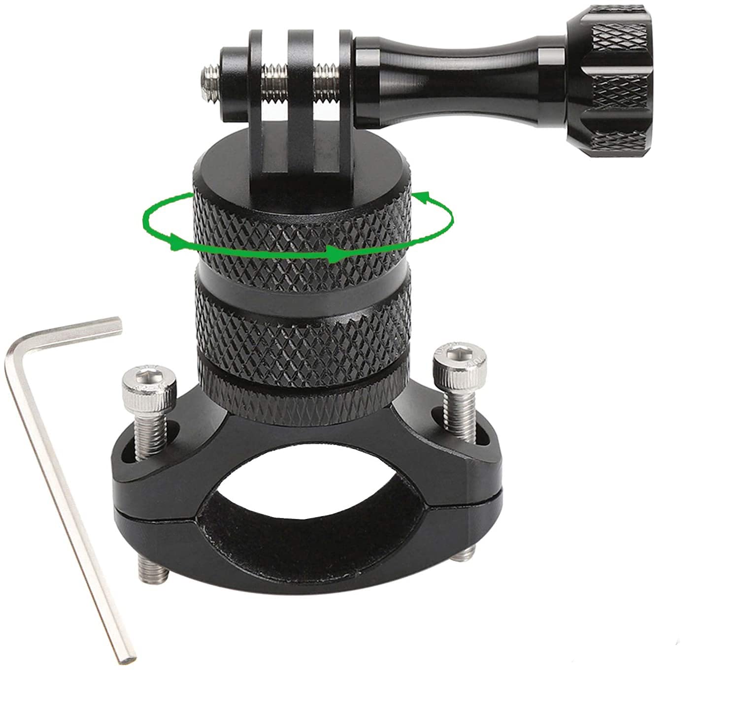 Aluminum Mount for all action cameras- Quikprof